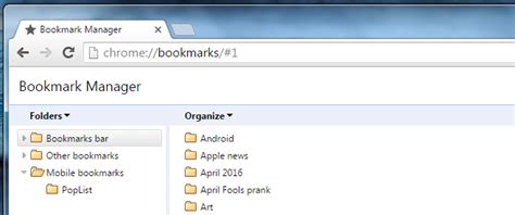 How To Create A Bookmark Folder For Chrome On Desktop Vilchic