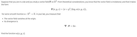 Solved Suppose That You Are In A Lab And You Study A Vector Chegg