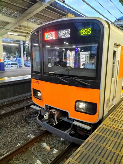 東武鉄道 東武50000系電車 51077 ふじみ野駅 鉄道フォト・写真 By 東武9050型さん レイルラボraillab