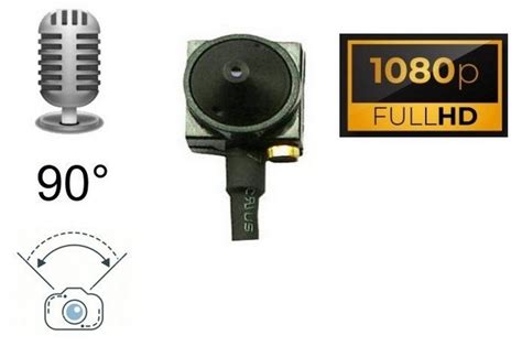 Мини камера обскура Full Hd 90° шпионский модуль Wi Fi Мониторинг P2p