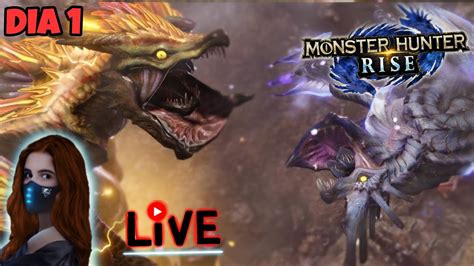 MONSTER HUNTER RISE En Directo Cazando Bichos En Eventos DIA 1