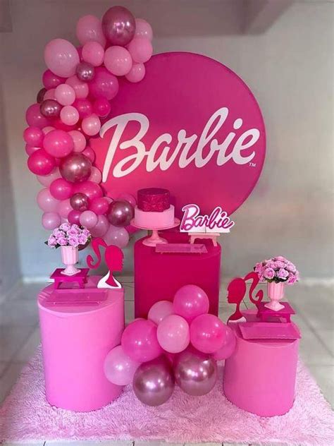 Creativas Ideas Para Decorar Una Fiesta De Barbie Todo Bonito