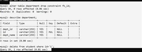 How To Drop Foreign Key In Mysql Delft Stack