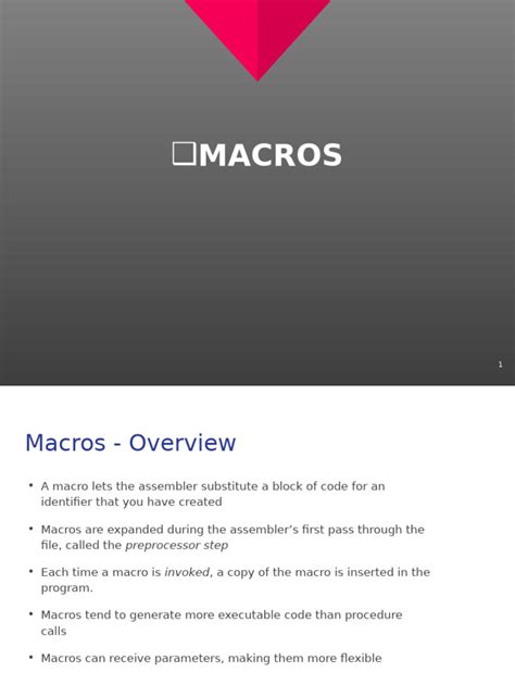 Lec9 - Macros | PDF | Macro (Computer Science) | Assembly Language