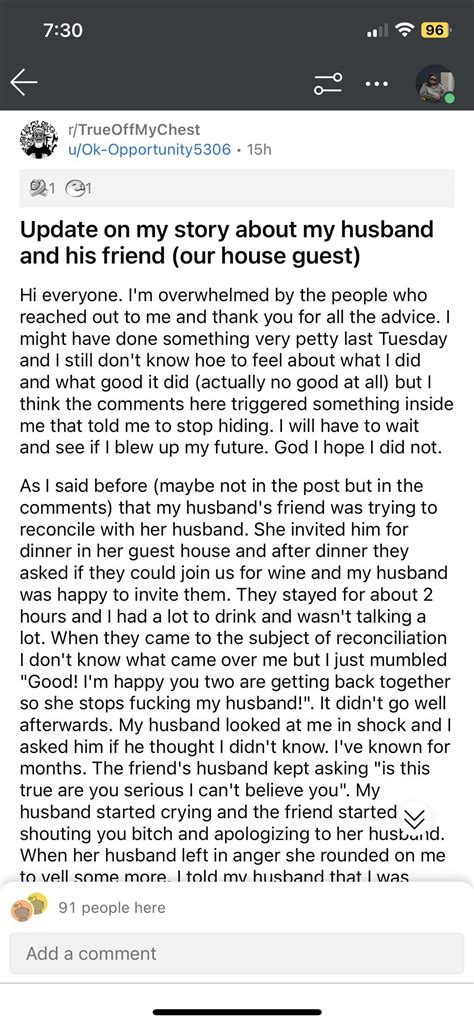 Update For Yesterdays Cheating Husband Storyepisode Rtwohottakes
