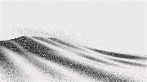Premium Photo Sandy Grain On Clear Backdrop Black And White Static