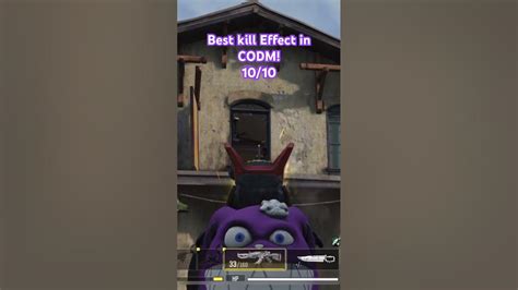 What Codm Guns Got The Best Kill Effect Codm Warzonemobilemobile