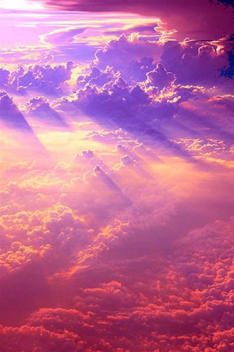 Pink Sky Sunset Wallpaper