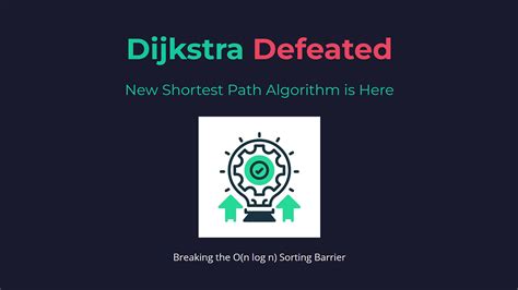 Dijkstra Defeated New Fastest Shortest Path Algorithm Explained By Mehul Gupta Data