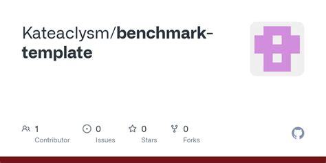 Github Kateaclysm Benchmark Template