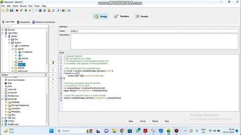Java Script In Neoload Tool Youtube