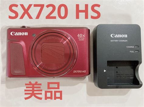 Canon キャノンpowershot Sx720 Hs レッド 美品 メルカリ