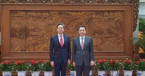 정재호 주중대사 취임 첫날 중국 외교차관보 면담