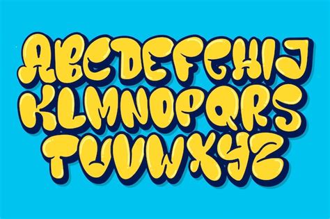 Printable Graffiti Bubble Letters Alphabet Letters Infoupdate Org
