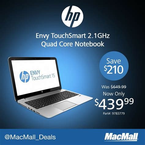 Save On Hp Envy Touchsmart Notebook