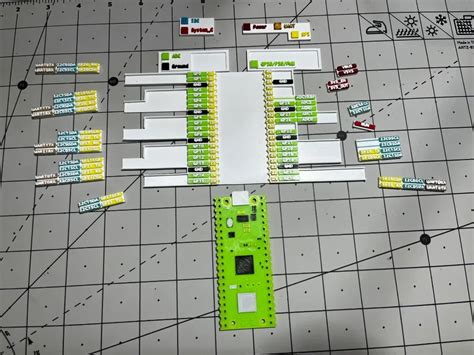 Raspberry Pi Pico W 引脚图 来自 Raupulus Makerworld