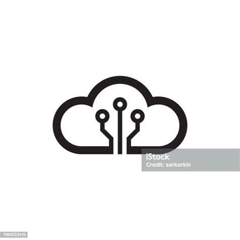 雲託管圖示設計計算技術標誌伺服器網路連接符號向量插圖向量圖形及更多下載圖片 下載 互聯網 交換 Istock