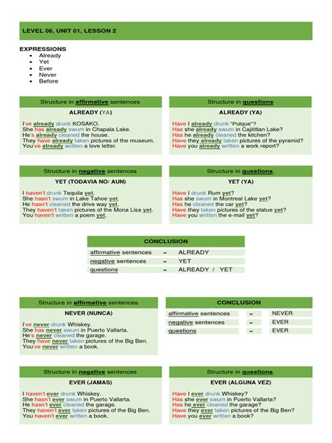 level 6 unit 1 lesson 2 grammar pdf