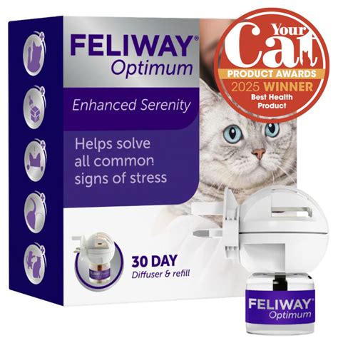 Feliway Optimum Starter Kit Cat Calming Pheromones