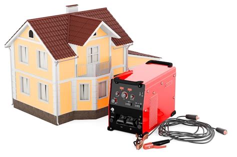 Premium Photo Multiprocess Welder Machine With Home 3d Rendering