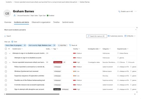 User Entity Page In The Microsoft Defender Portal Microsoft Defender Xdr Microsoft Learn