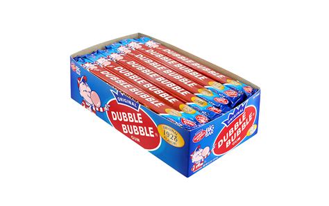 Dubble Bubble Gum Big Bar Original 24 Count Bestcandyshop