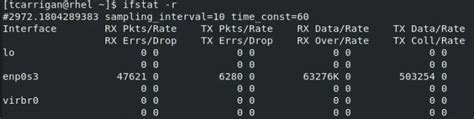 Using Ifstat For Linux Network Statistics