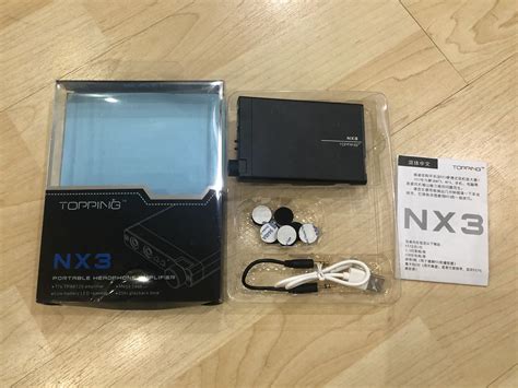 Topping Nx3 Hifi Portable Headphone Amplifier Black Everything Else On Carousell