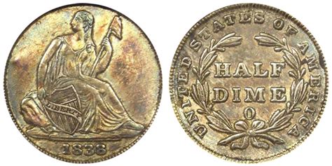 O Seated Liberty Half Dime Coin Value Prices Photos Info
