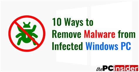Prevent Malware Infections With Windows Malicious Software