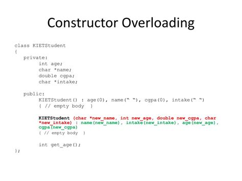 Ppt Understanding Constructors In Programming Paradigms A Lecture By