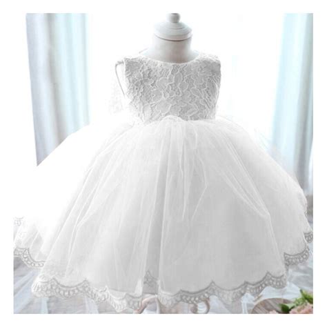 Robe Bébé Solange Blanche