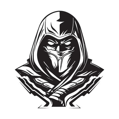 Premium Vector Assassin Vector Concept Digital Art Hand Drawn Illustration