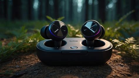 Premium Photo Smart Wireless Earbuds Generative Ai