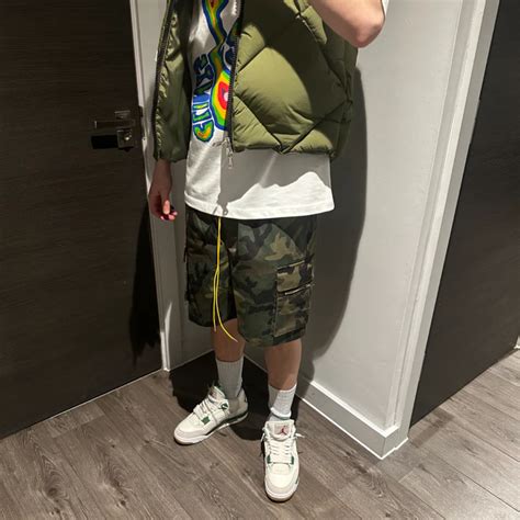 Camo Cargo Shorts Primo Collection