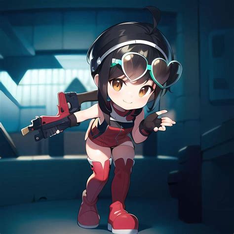 Chibi Jane 2 Blows A Kiss By Thesenpaiartist026 On Deviantart