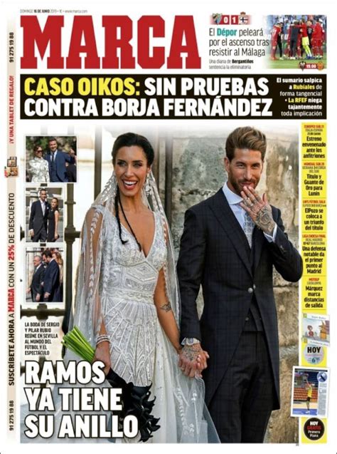 Tapa Del Diario Marca España 16 De Junio De 2019 Infobae