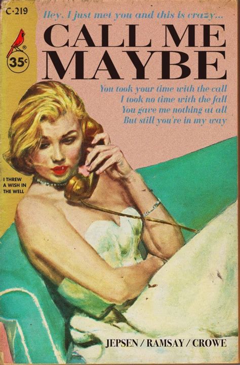 Classic Songs Reimagined As Vintage Pulp Book Covers