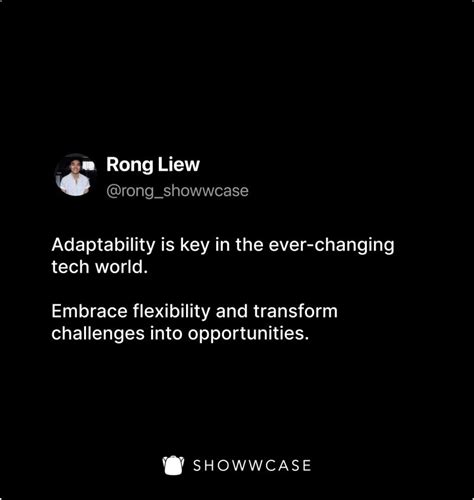 Rong Liew On Linkedin Adapt Seize Opportunities