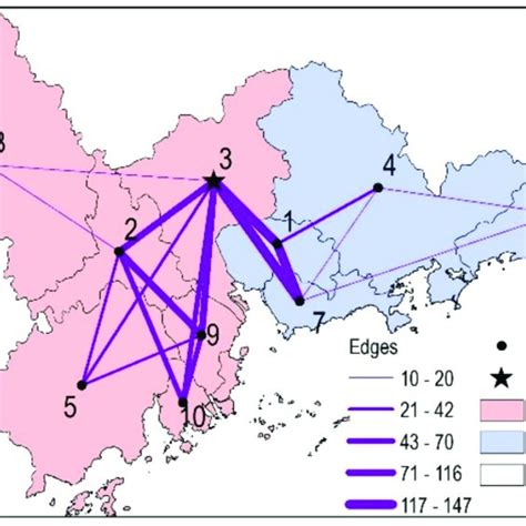 A Sample Spatial Network And Its Structural Communities Download