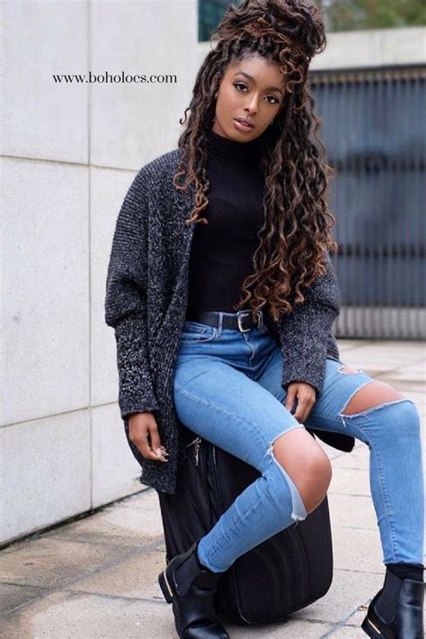 Boho Mermaid Locs In Bronde 22® Curly Hair Styles Stylish Hair