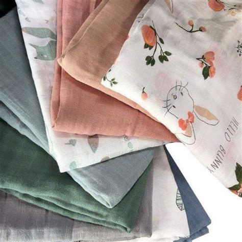 Набір органічних пелюшок Lovely Svi 3 шт мякі дихаючі розмір Хl 110 X 115 см Зайчики