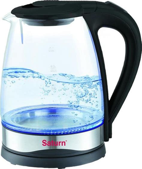 Чайник Saturn ST-EK8448 Black купить | ELMIR - цена, отзывы, характеристики