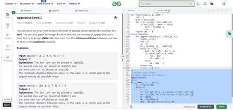 100daysofcode dsa geeksforgeeks python problemsolving… deep