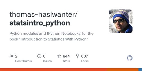 Github Thomas Haslwanter Statsintro Python Python Modules And