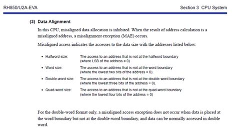 RH850 U2A16 Memory Access Exception Exception Source 12 Forum