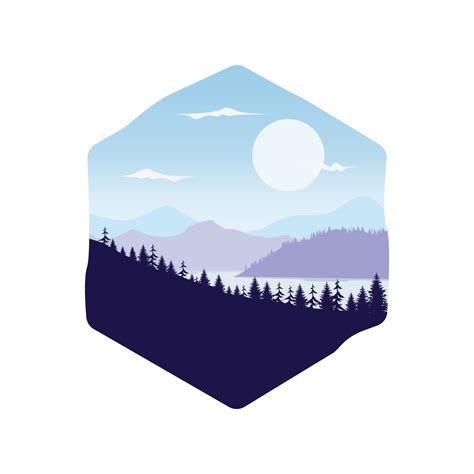 Beautiful Flat Design Landscapes 20431537 Vector Art At Vecteezy
