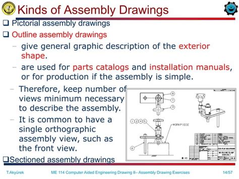 Assembly Drawing Exercises Pdf
