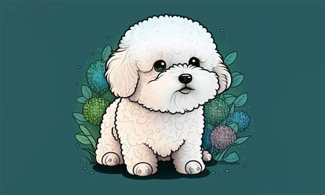 Bichon Frise Cute Clipart Graphic By Poster Boutique · Creative Fabrica