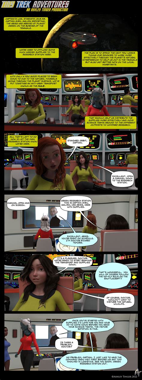 Tiny Trek Issue 02 Wip — Scifi